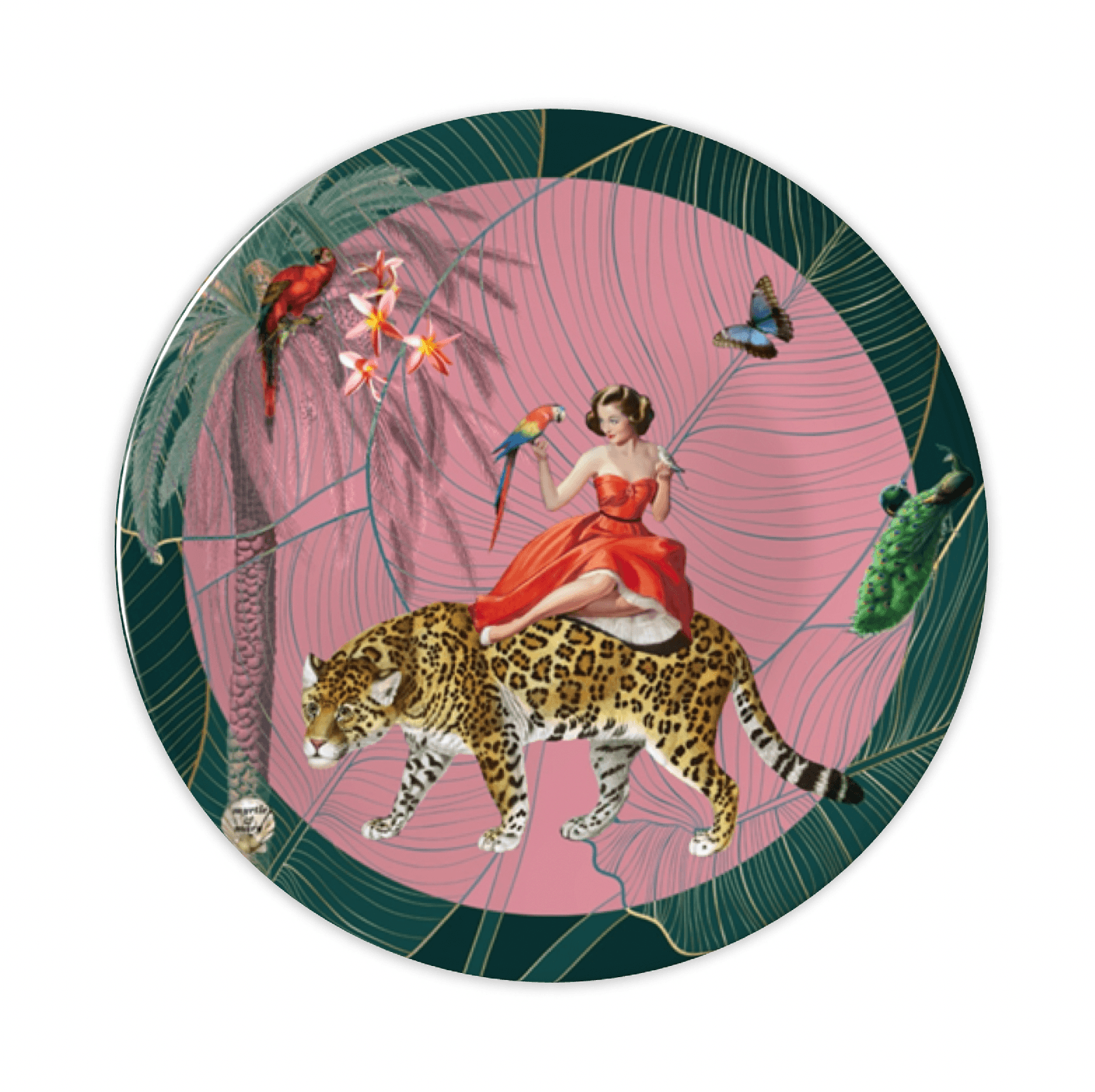 Mary Bone China Plate – THE WILD SHOWCASE