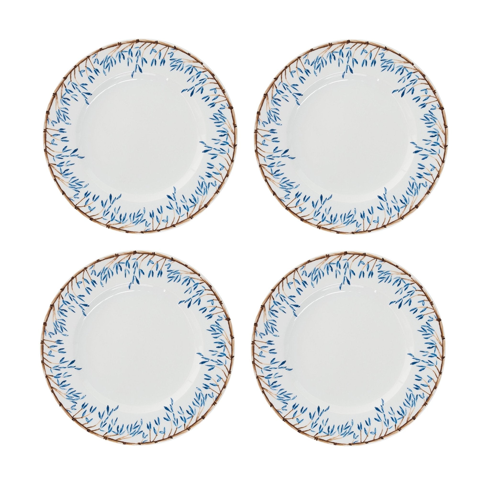 Pasta Plates Blue Bamboo – THE WILD SHOWCASE