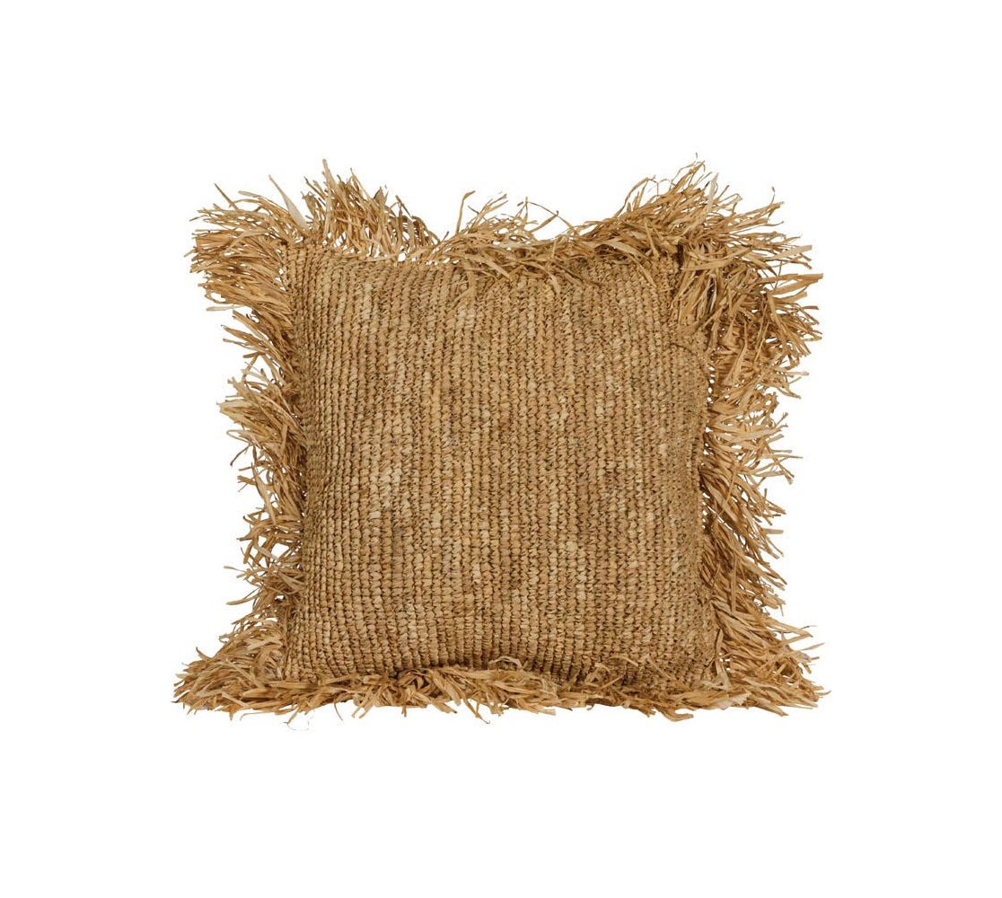 Raffia Cushion – THE WILD SHOWCASE